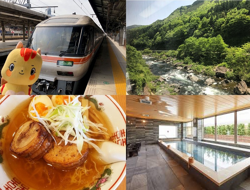 Day1-3เดินทางจาก “สถานีนาโกย่า” เข้าสู่ “ฮิดะทาคายาม่า” ด้วยรถไฟด่วน ...